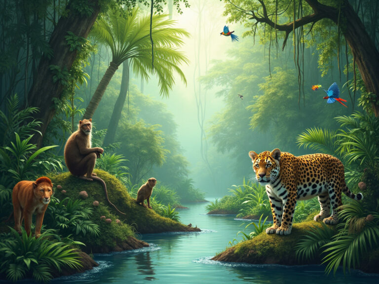 Descubre Qué Animales Hay en la Selva | Biodiversidad y Conservación